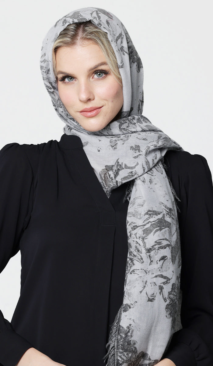 Stylish Printed Islamic Hijabs & Embroidered Hijab Scarves | Artizara ...
