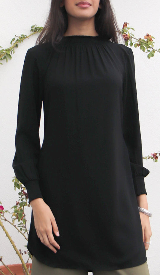 Stylish Plain Modest Islamic Long Tunic Tops | Islamic Clothing ...