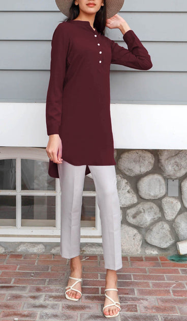 Career and Work Modest Islamic Long Tops | Islamic Clothing Artizara#N ...